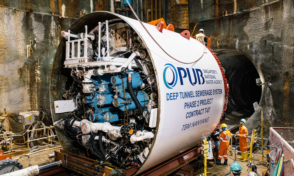 Herrenknecht Tunnelling for Sewage Superhighway Completed - IPLOCA