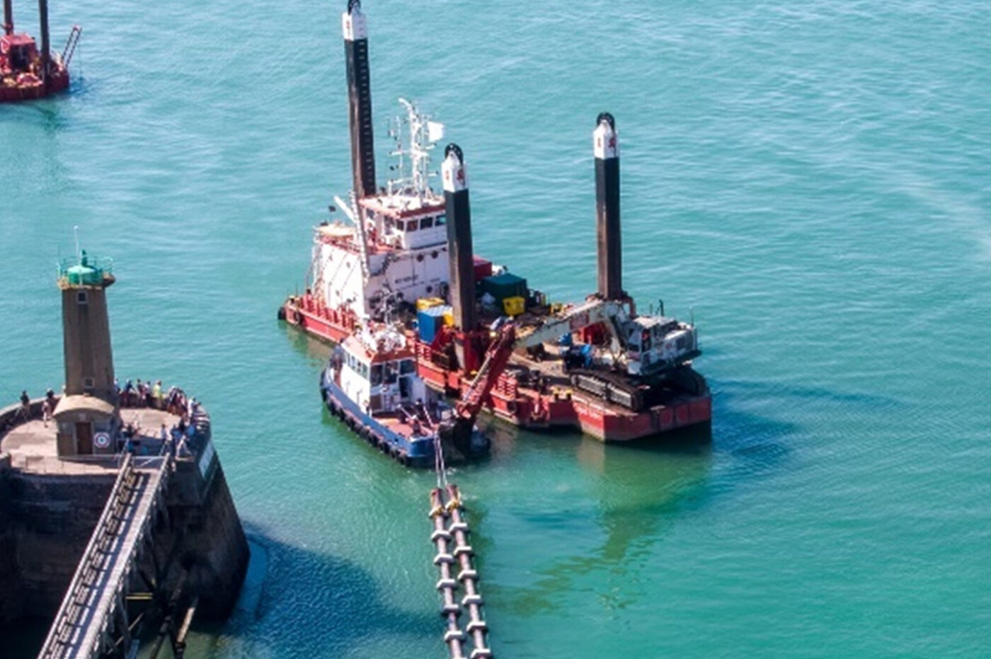 De Romein Group installs pipelines connecting offshore windfarms to the ...