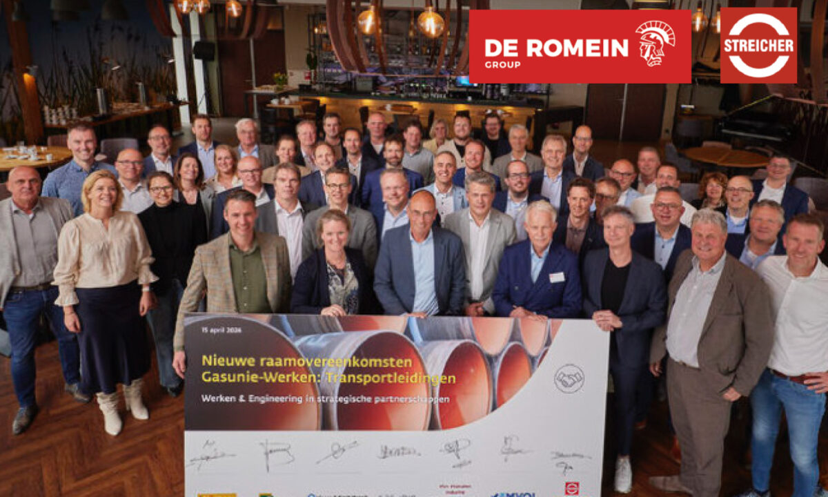 De Romein and STREICHER joint venture awarded 10-year Gasunie contract ...